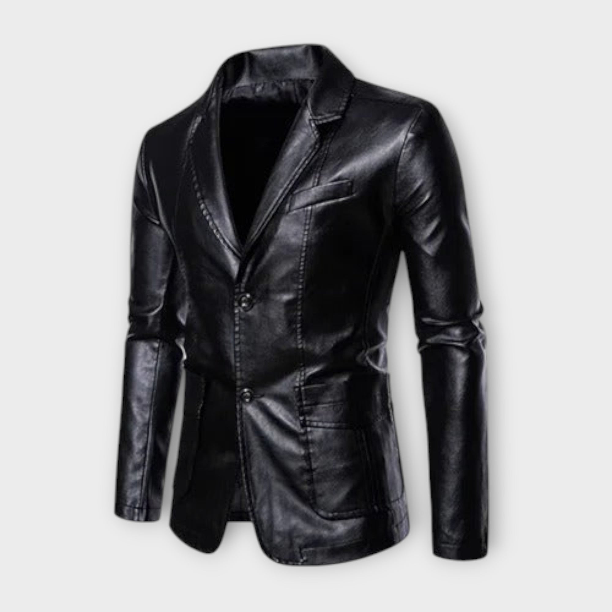 Business Casual Leather Jacket – Kensley & Stitch